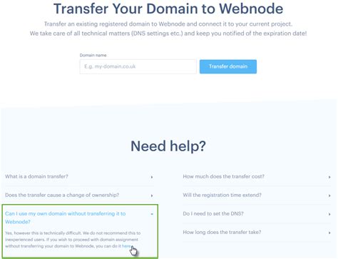 How To Assign A Domain Name With Dns Records Webnode Support