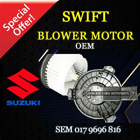 Suzuki Swift Oem Taiwan New Blower Motor Car Aircond System Shopee