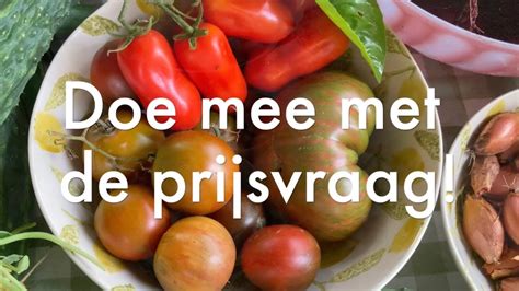 Ini S Moestuin 199 Augustus Geeft Overvloedige Oogst Een Goed Recept