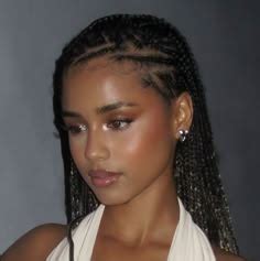 Pin By Mercy Golly On Black Gurl Inspo Hair Inspiration Braided Hairstyles Box Braids Hairstyles