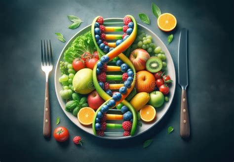 Gmo Food And Genetically Modified Crops Concepts Fruit And Vegetables