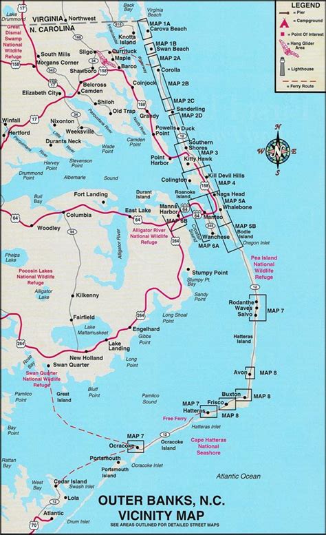 Map Outer Banks Nc Gadgets 2018