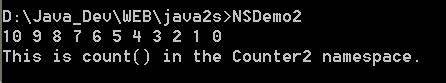 Namespaces Prevent Name Conflicts NameSpace Language Basics C
