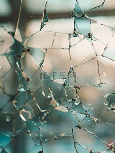 抽象背景破碎的镜子失焦高清摄影大图 千库网
