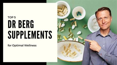 Top 5 Dr Berg Supplements For Optimal Wellness
