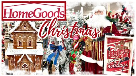 HOMEGOODS CHRISTMAS DECOR SHOP WITH ME YouTube