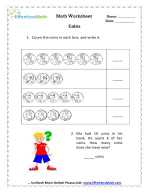 Fillable Online Math Worksheet Effortless Math Fax Email Print Pdffiller