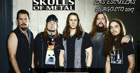 Baquetas y Púas Cabeza de cartel para el Skulls of Metal 2017