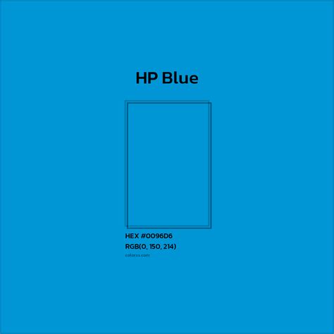 Hp Logo Color Code
