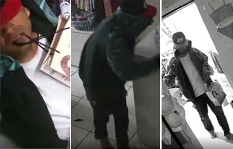 Nem câmeras de segurança impedem assaltante de roubar loja no Centro de