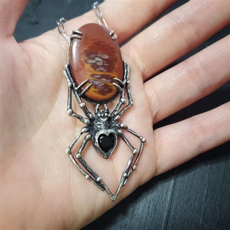 Neith Spider Pendant Noreena Jasper