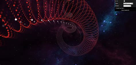 A 3d Helical Clock Showcase Three Js Forum