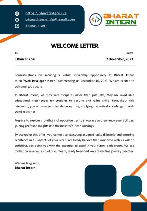 Bhuvana Shaganti On Linkedin I Am Happy To Work As Intern At