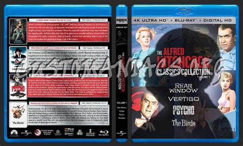 The Alfred Hitchcock Classics Collection Vol 1 Blu Ray Cover Dvd