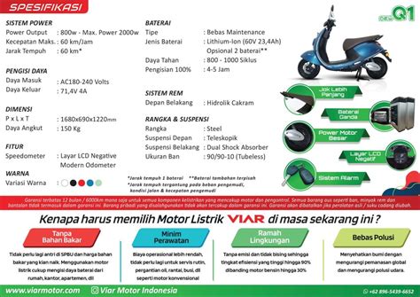 Barcode Brosur Viar Motor Indonesia