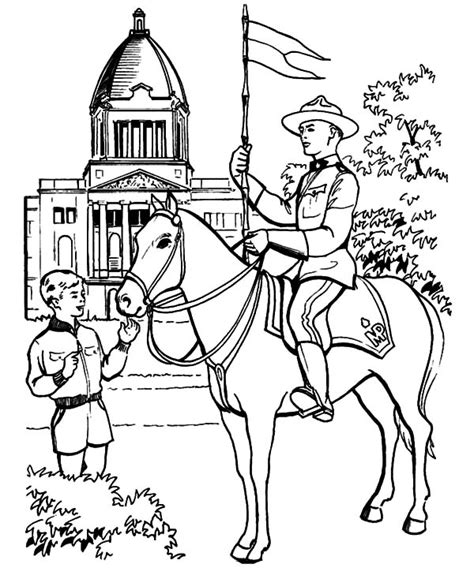 Rcmp Coloring Pages