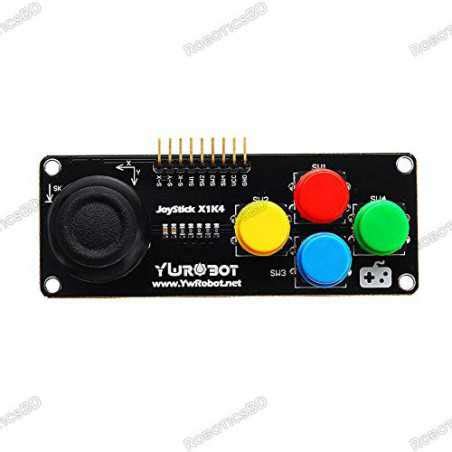 PS2 Game Rocker Push Button Module For Arduino Robotics Bangladesh