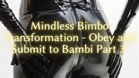 The Nlp Toolbox Mindless Bimbo Transformation Obey And Submit To