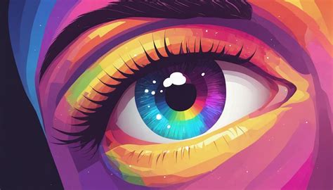 Premium Photo Colorful Abstract Illustration With Lgbtqia Flag Colors