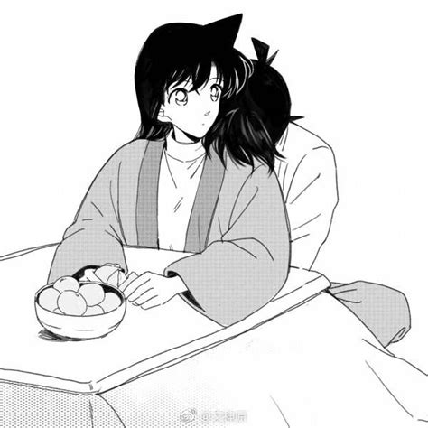 Ran And Shinichi Thám Tử Cặp đôi Hoạt Hình