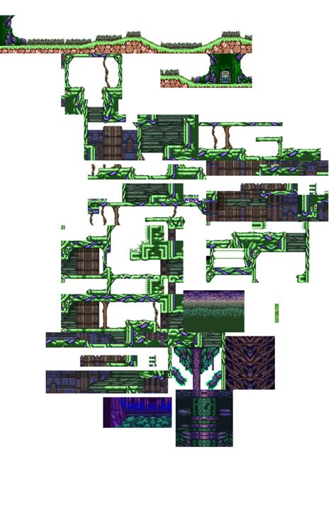 Mega Man Zero Noble Mandrago Tileset By M345julian On Deviantart