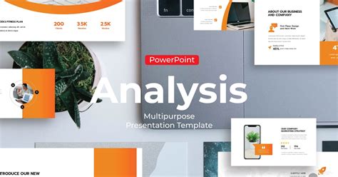 Data Analysis Powerpoint Template Incl Infographics And Management Envato