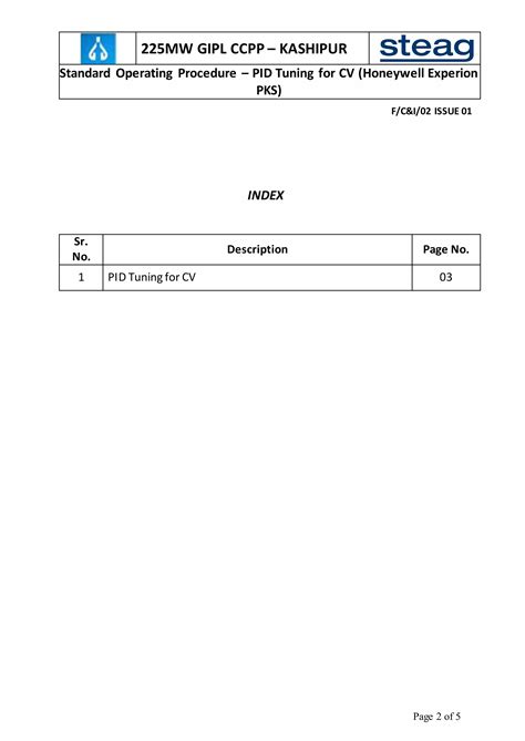 HONEYWELL Pid Loop Tuning DOCX