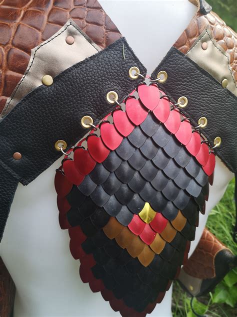 Dragon Scale Vest At Toni Esser Blog