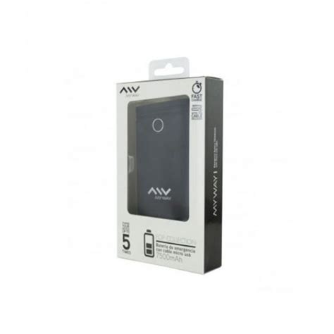 Batería externa Myway power bank 7500 mah - Feu Vert