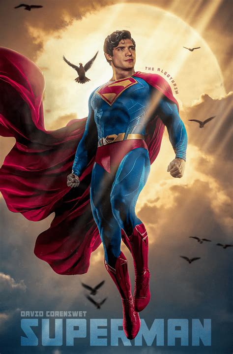 David Corenswet As Superman Thealgothrim [fan Art] R Dccomics