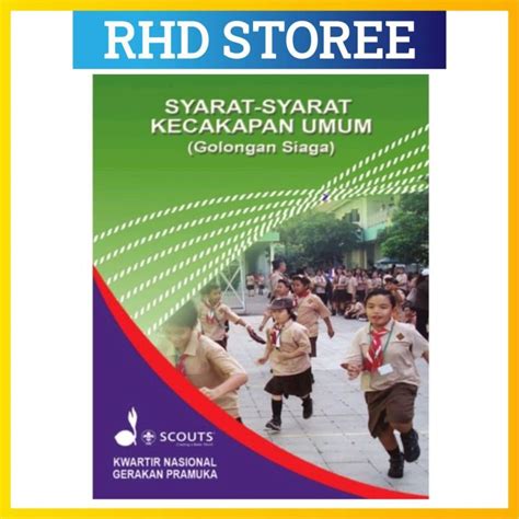 Pcs Buku Pramuka Syarat Syarat Kecakapan Umum Siaga BUKU SKU SIAGA PRAMUKA Lazada