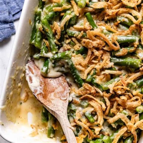 Green Bean Casserole Without Mushroom Soup Easy Recipe
