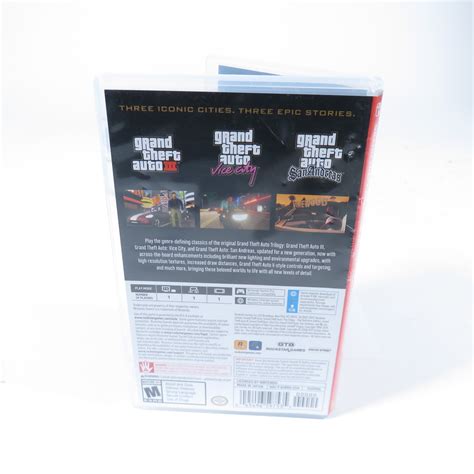 Grand Theft Auto: The Trilogy Definitive Edition Game for the Nintendo ...
