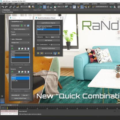 Quick Combinations Wizard In Randomixer Spline Dynamics