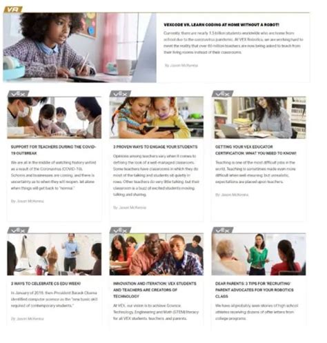 Vex Pd Nền Tảng Học Tập Vex Theo Chuẩn Giáo Dục Stem