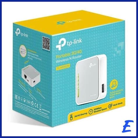 Jual Tp Link Tl Mr3020 Portable 3g 4g Wireless N Router Shopee Indonesia