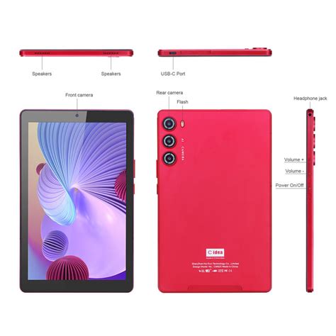 C Idea 9 Inch Tablet Pc With High Performance 8gb Ram 256gb Rom Camera