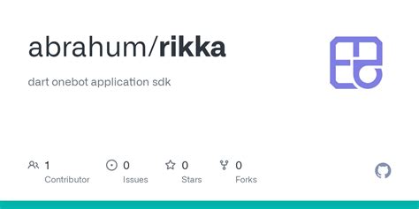 GitHub Abrahum Rikka Dart Onebot Application Sdk