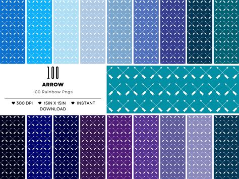Arrows Background Pattern Set Graphic By Designscape Arts · Creative