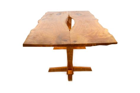 Conoid Table Design Inspired By George Nakashima Midcentury Etsy