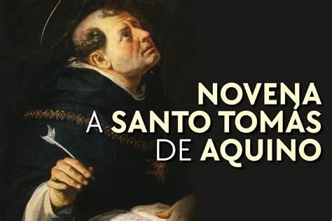 ️ Novena A Santo Tomás De Aquino Patrono De La Educación Católica 2024