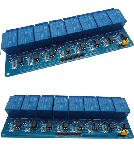Módulo Relé 8 Canais 5v 10a Arduino Automação Mebuscar Brasil