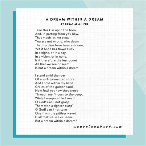Famous Poems By Famous Poets
