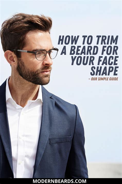 How To Trim A Beard For Your Face Shape Beard Shapes Trimmed Beard Styles Beard Tips