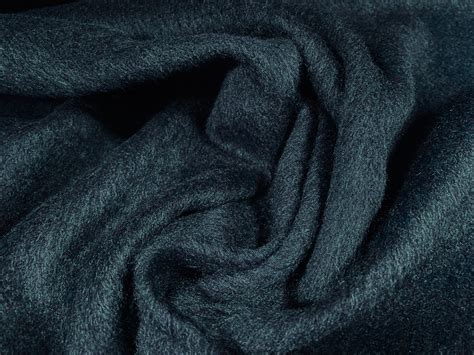 Wool Blend Heavyweight Bearskin Fur Coat Jacket Fabric Per Metre Pl