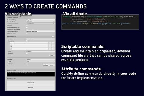 advanced command console