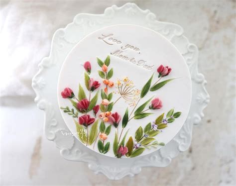 라이스앤블룸 On Instagram Love You Mom And Dad 엄빠가 생각나는 날♥️ 괜히그런날 케이크만들다말고 반성모드🙈 엄빠에게 잘좀합시다😂 💌문의