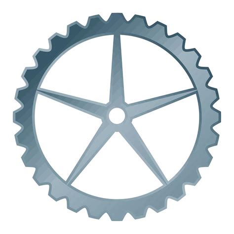 Metalic Gear Cog Machine 10849288 Vector Art At Vecteezy