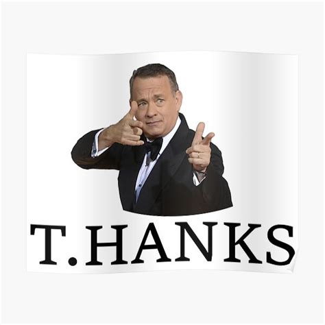 Tom Hanks Posters Redbubble