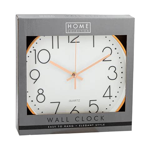 Home Collection Wall Clock Sleek Design Fabfinds